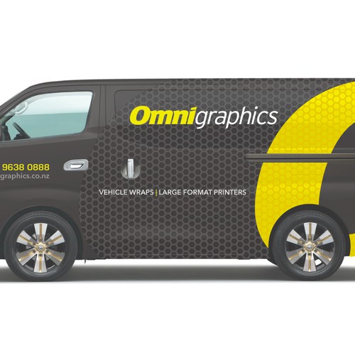 Designs | Upmarket full wrap for grand format digital printer. | Car ...