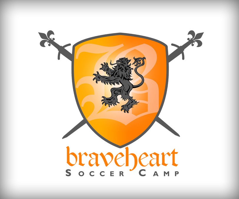 BRAVEHEART soccer camp | Logo design contest