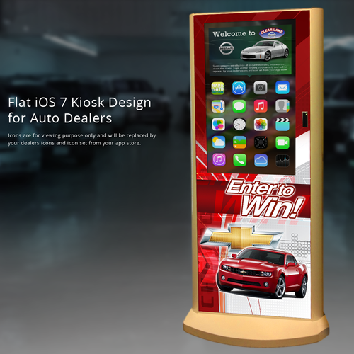 Automotive Kiosk UI Design | Other web or app design contest