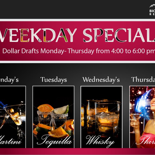 Designs | Waterfront Lounge Promo | Postcard, flyer or print contest