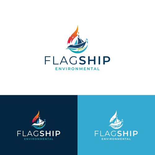 Designs | Design A Logo For Flagship Environmental Company | Logo ...