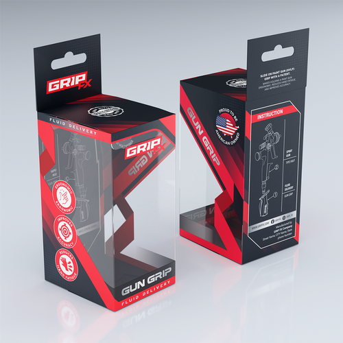 Designs | GripFx Box Design | Product packaging contest