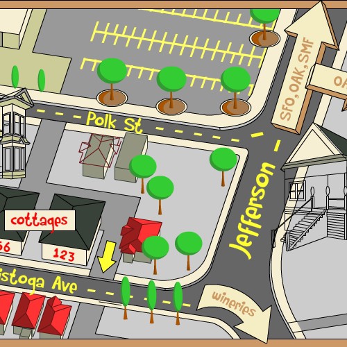 DESIGNER CHALLENGE: Cartoon/Graphic Map that is fun & easy to read ...