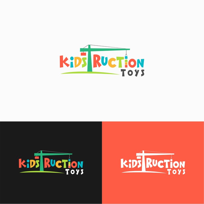 Logo for toy company focusing on building toys for 3-7 year old ...
