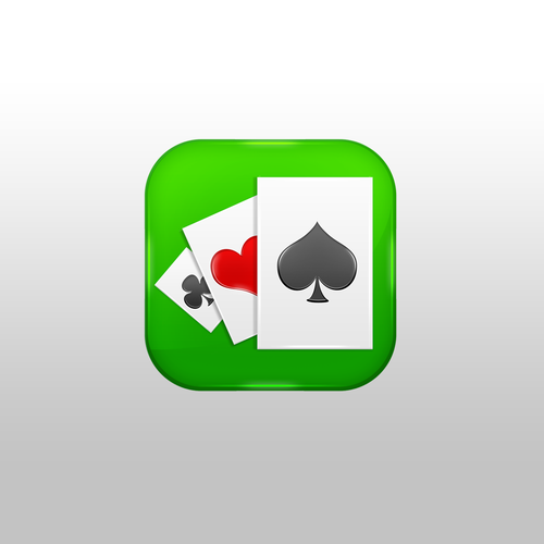 Mobile App Card Game Icon | Icon or button contest