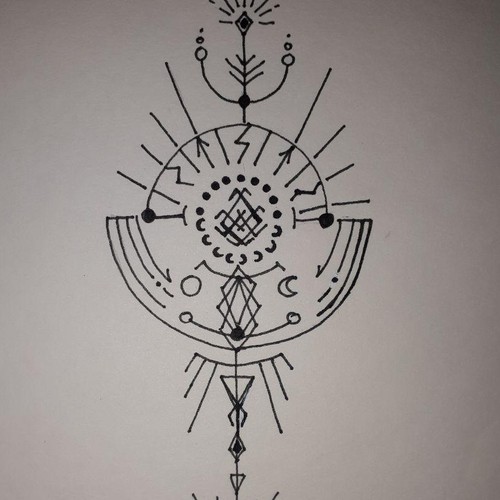 Tattoo design inspired by Slavic pagan mythology | Illustration or ...