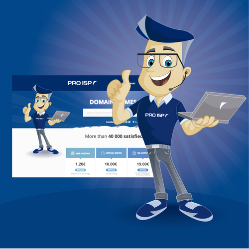 Create a unique character for PRO ISP | Character or mascot contest