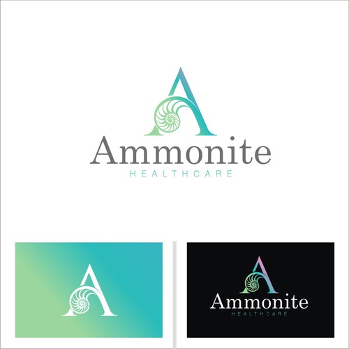 Create a classic (but modern...!) logo for Ammonite Healthcare ...