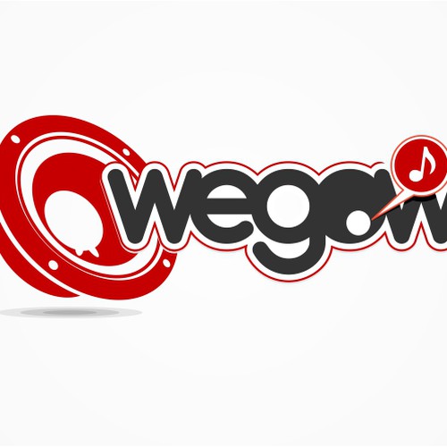 logo for wegow, a community for music lovers | Logo design contest