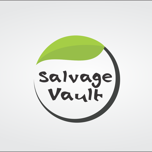 Create a vibrant logo for salvage liquidation company called Salvage ...