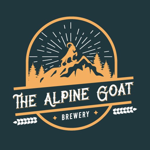 Designs | Rustic chic: alpine-themed farm brewery | Logo design contest