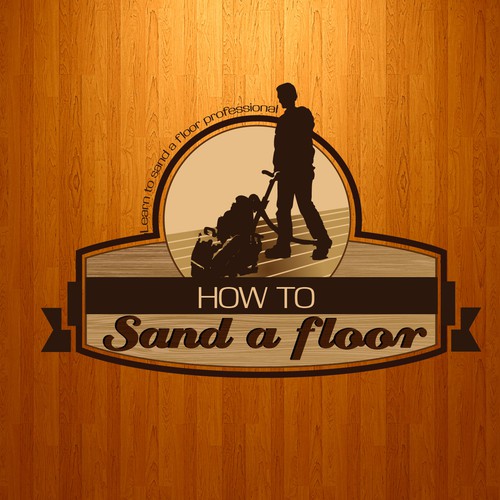 Logo for website about FLOOR SANDING. DIY Information website | Logo ...