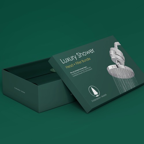 Designs | EverGreen + Maker Shower bundle pack box | Product packaging ...