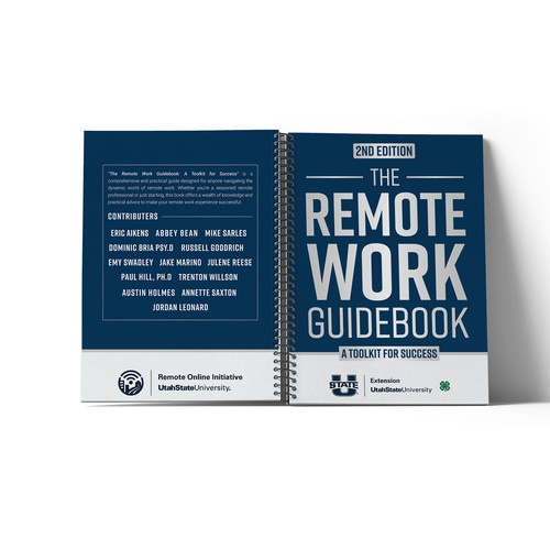 Designs | The Remote Work Guidebook - 2nd Edition | Book cover contest
