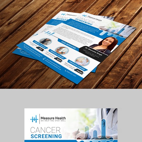 Designs | To design a leaflet/flyer to advertise my cancer-screening ...