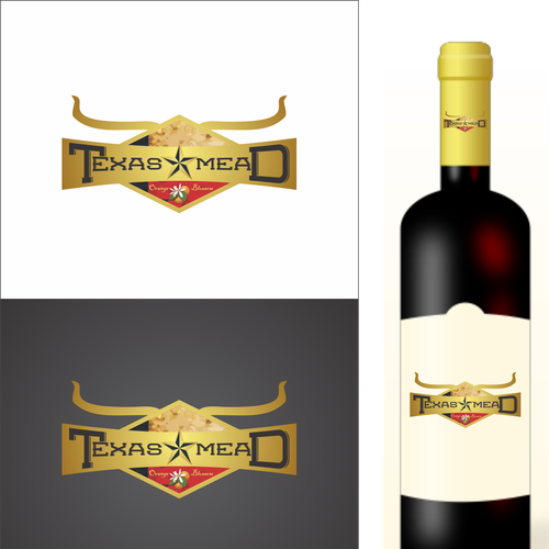 create a wine label for a handcrafted Texas Mead | Logo design contest