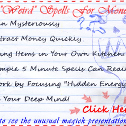 Designs | Changed! "Weird" Banner Design Needed For Odd Website ...