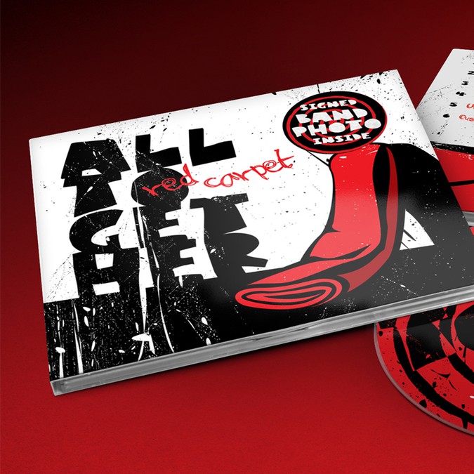 Make an amazing album cover for the pop-punk band "All To Get Her ...