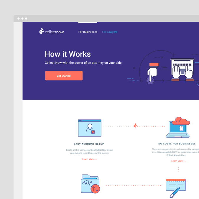 Design a trendy "How it Works" page for existing website - **GUARANTEED ...