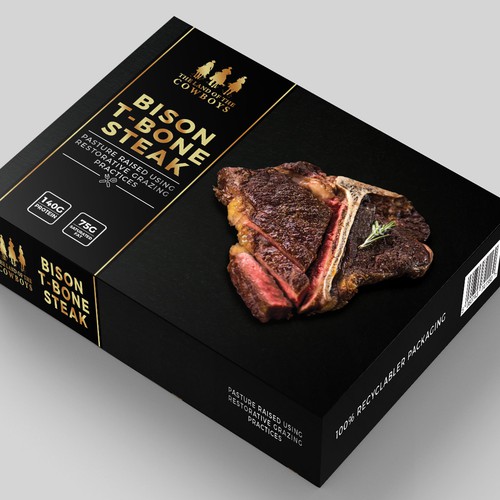 Designs | BISON T-BONE STEAK - FROM THE LAND OF THE COWBOYS | Product ...