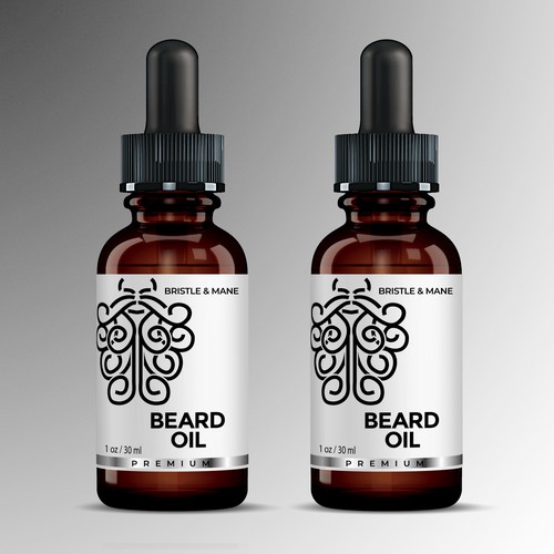Design a luxury vintage beard oil bottle & box | Product packaging ...