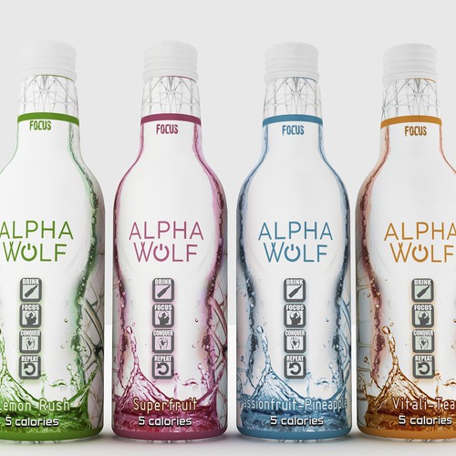 Alpha Wolf Beverage Contest | Product label contest