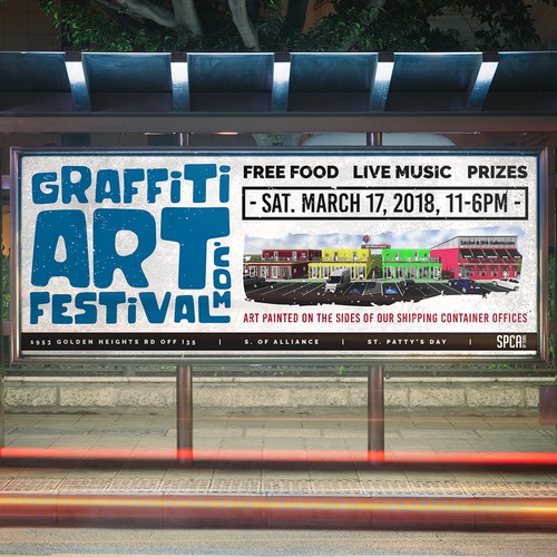 billboard design contest for graffiti art contest | Signage contest