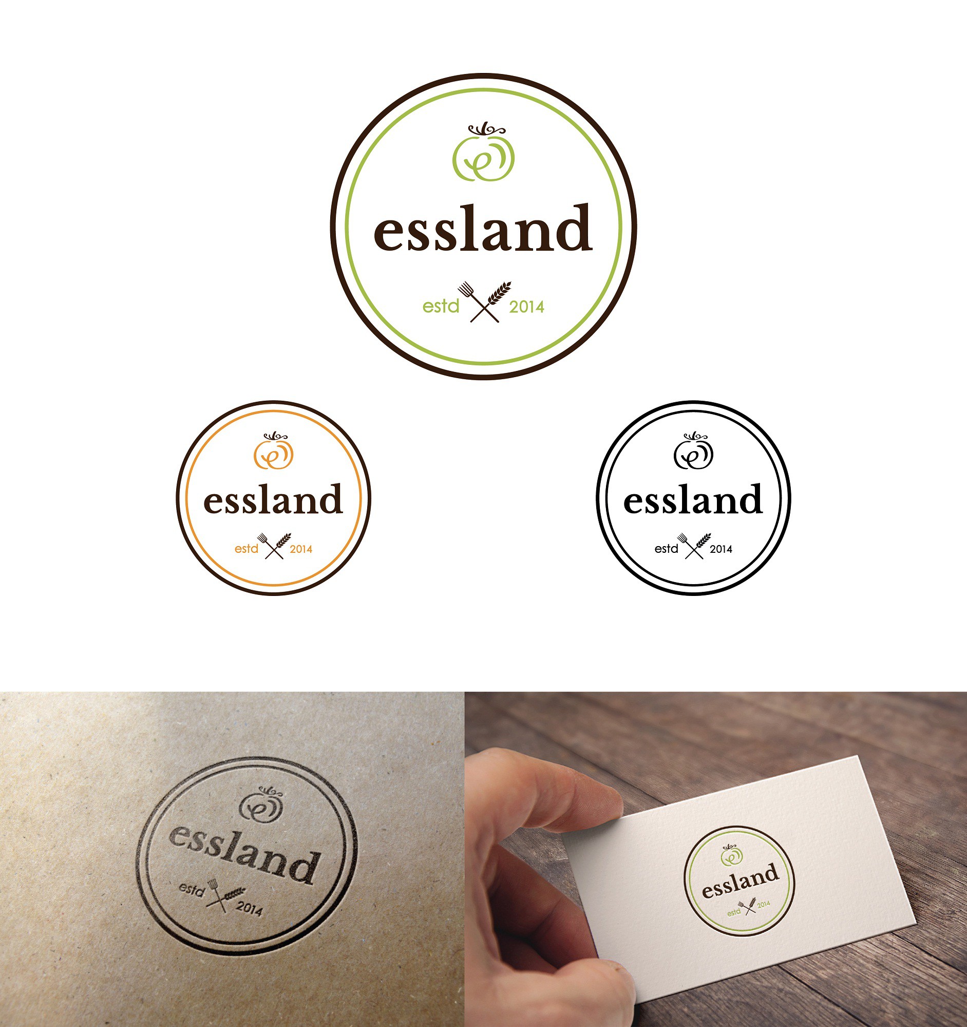Round Stamp Logos - Free Round Stamp Logo Ideas, Design & Templates