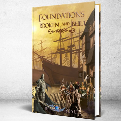 Foundations, Broken and Built, book cover | Book cover contest