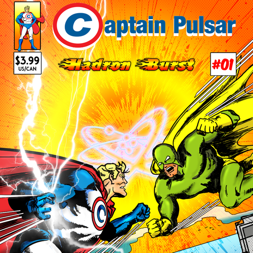 Designs | Captain Pulsar First Edition Comic Concept | Illustration or ...