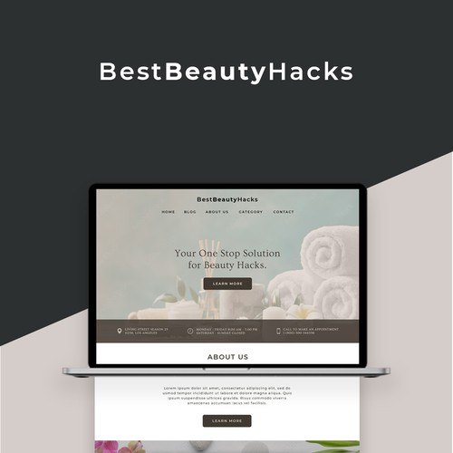 Designs | We need a cutting edge web page design for beauty blog ...