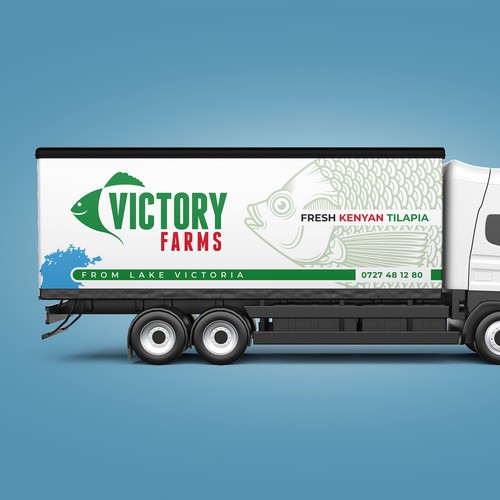 Designs | Truck Fleet Design for Kenyan Fish! | Car, truck or van wrap ...
