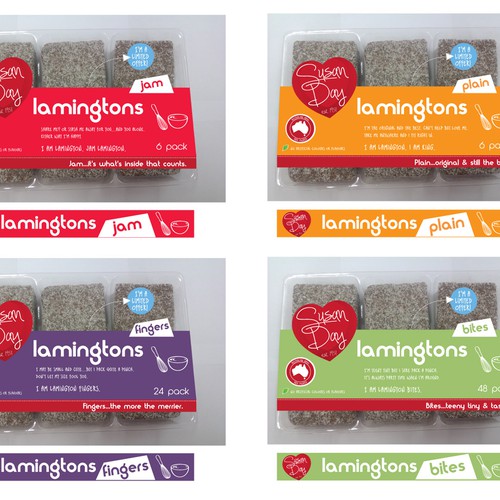 Designs | Product Packaging concept for Susan Day Cakes | Product ...