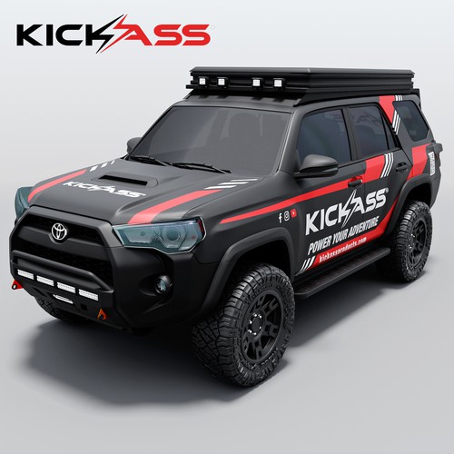 Designs | KickAss Vehicle Wrap | Car, truck or van wrap contest