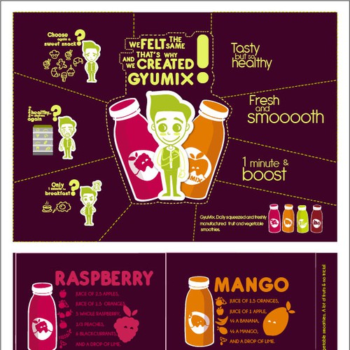 Smoothie flyer | Postcard, flyer or print contest