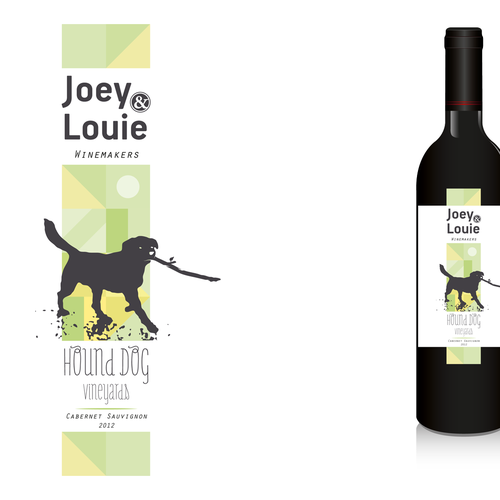 Hound Dog Vineyards needs a wine label | Product label contest