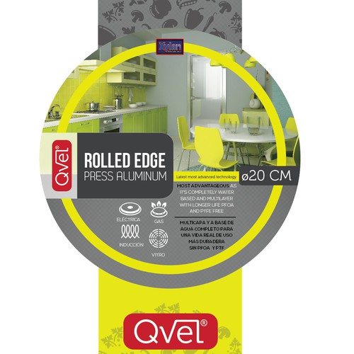 COLOR SLEEVES for new disruptive cookware brand | Product packaging contest