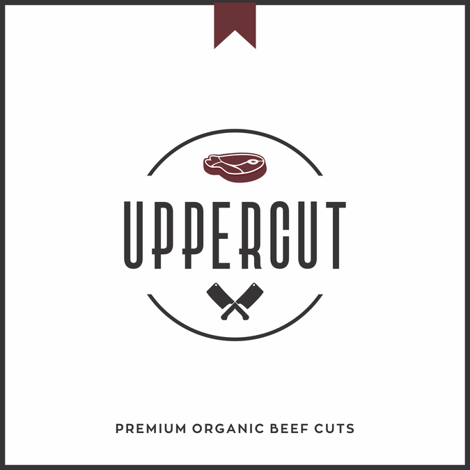Premium beef cuts logo for prime markets and restaurants | Logo design ...