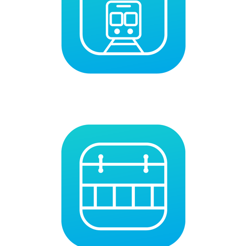 App Icon for Train Transportation App | Icon or button contest