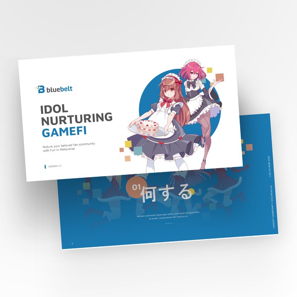 Pitch deck - new generation vtuber in metaverse | PowerPoint template ...