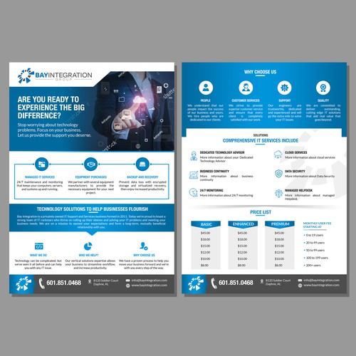 BIG VoIP Flyer | Postcard, flyer or print contest