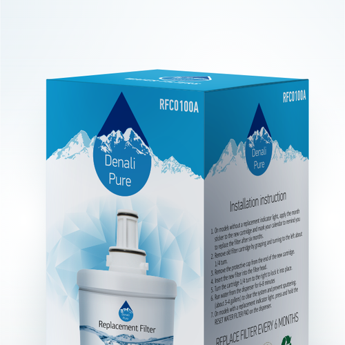 Designs | Design a logo and retail package for water filter brand with ...