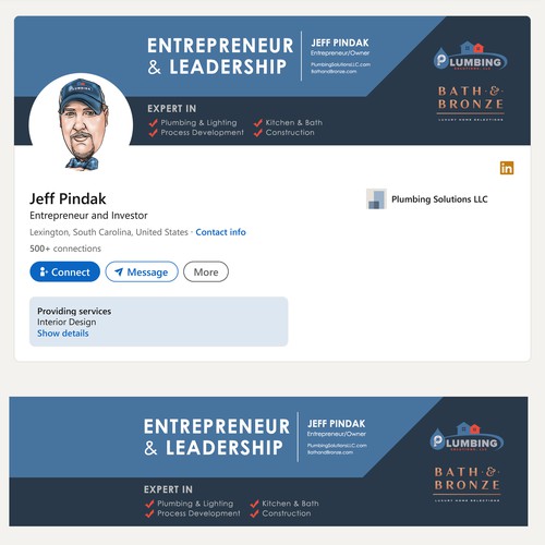 Designs | LinkedIn Social Media Profile Design | Social media page contest
