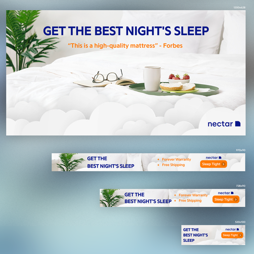 Design Catching Ads For US Based Online Mattress Brand | Banner ad contest