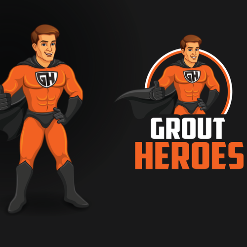 Exciting Logo Design for Grout Hero | Logo design contest