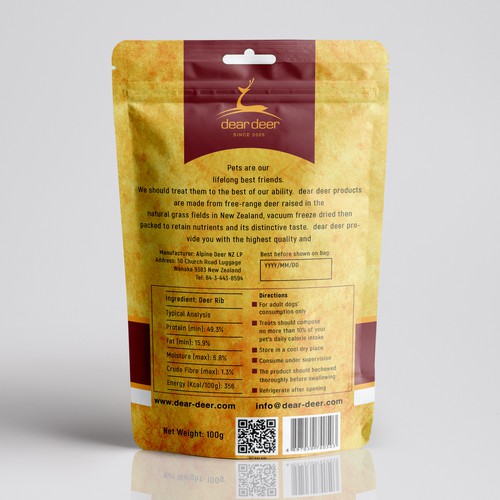 Designs | dear deer bag design | Product packaging contest