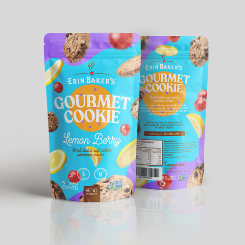 Designs | Premium Soft-Bake Cookie Packaging for Women-Owned Business ...