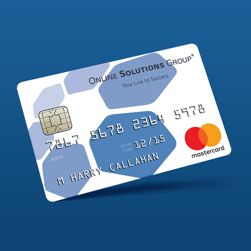 Employee Credit Card for Online Marketing Agency | Business card contest