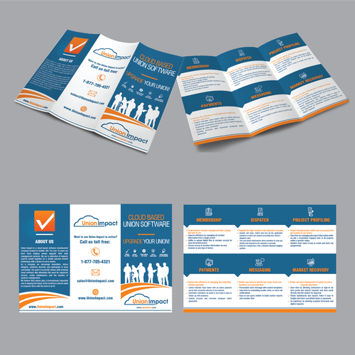 Informational TriFold Brochure - text and samples provided | Brochure ...