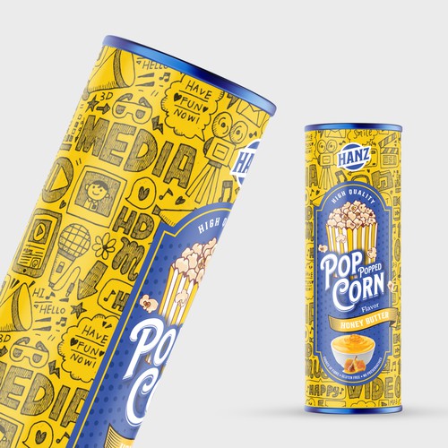 Designs | Premium Quality Popped Pop Corn Packaging | Product packaging ...
